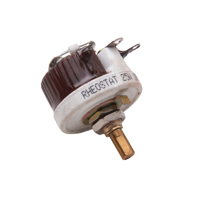 美式高端电阻 RHEOSTAT 300W 圆形瓷盘可调线绕电位器 可变电阻器