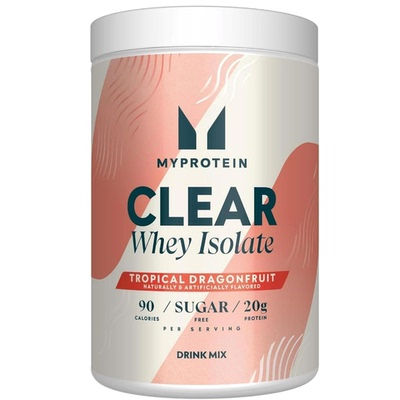Myprotein Clear Whey Isolate Protein Powder， 1.1 Lb (20 S