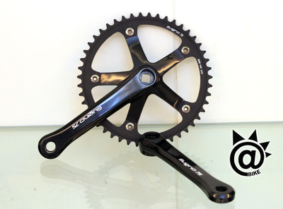 @BIKE  日本SUGINO 75单速死飞 自行车牙盘组 48T 165MM 黑色