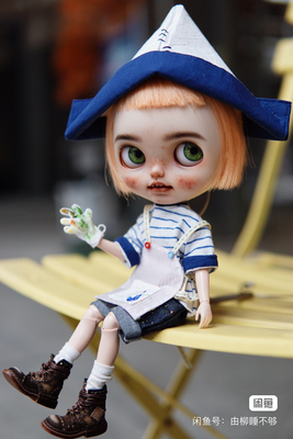 Blythe landoudou ob24 ob22 娃衣 粉刷匠 小画家套装