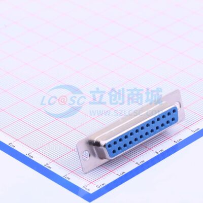 D-DB0025PF-A000 焊线式- D-Sub/VGA连接器 25P 母座可开票