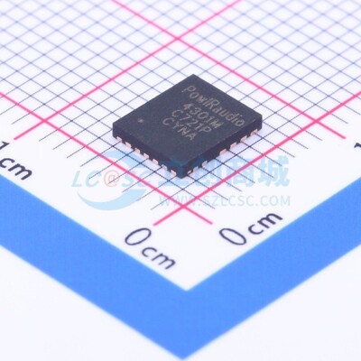 音频功率放大器 IR4301MTRPBF PQFN-22 Infineon(英飞凌) 元器件