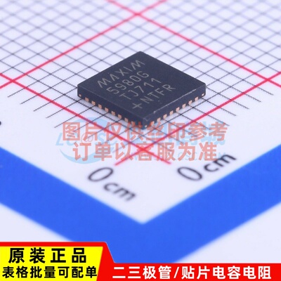 以太网供电(PoE)控制器 MAX5980GTJ+T TQFN-32 MAXIM(美信) 原装