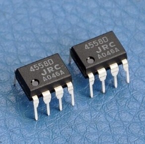 供应 NJM4558D JRC4558D 4558D DIP8 双路运算放大器 全新原品