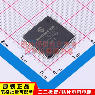 数字信号处理器(DSP/DSC) DSPIC30F6014A-30I/PF TQFP-80 MICROCH