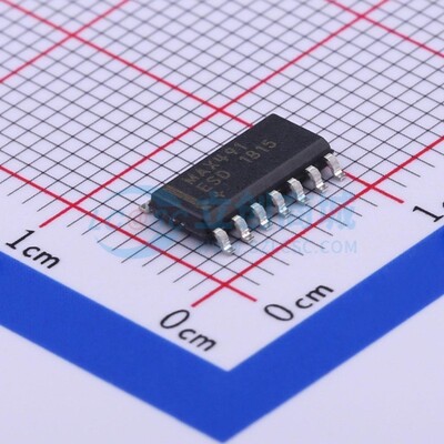 RS-485/RS-422芯片 MAX491ESD+T SO-14 MAXIM(美信) 原装正品