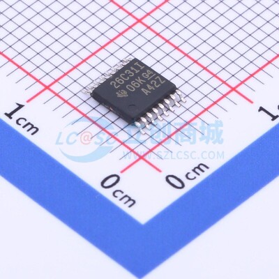 缓冲器/驱动器/收发器 AM26C31IPW TSSOP-16 TI/德州 原装