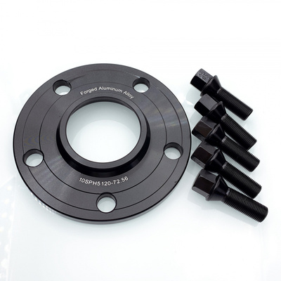 轮毂改装加宽垫片法兰盘螺杆螺丝5x130-71.6mm 厚3-20mm