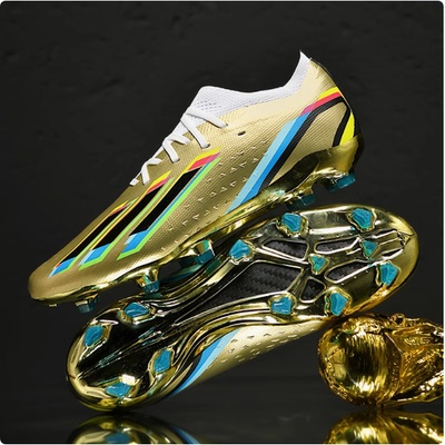 小李子低帮青少年梅西足球鞋比赛