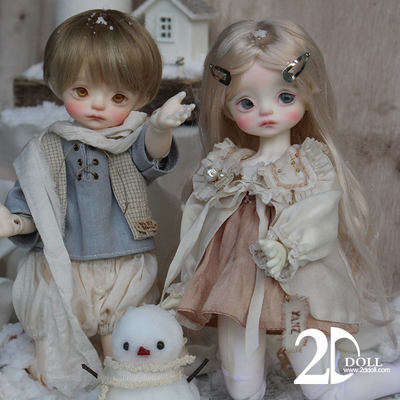 【代理专拍】2ddoll 1/6 bjd 6分娃娃 霜雀 2.5D系列（2D212）