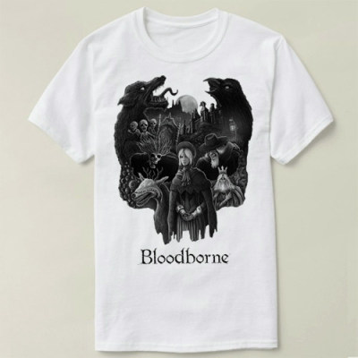 Bloodborne 血源诅咒 DIY 定制 男女 GAME Tee T-Shirt T恤 7