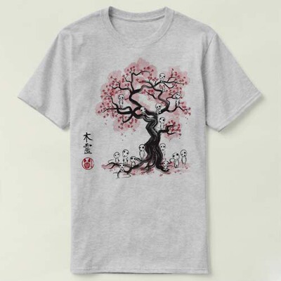 Ghibli Princess Mononoke Totoro 吉卜力 幽灵公主 T-Shirt T恤