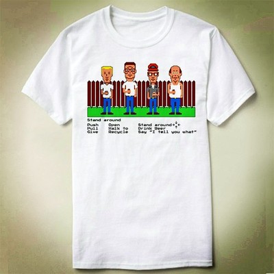 King of  Hill 一家之主 Bobby Hill鲍比希尔Mansion T-Shirt T恤