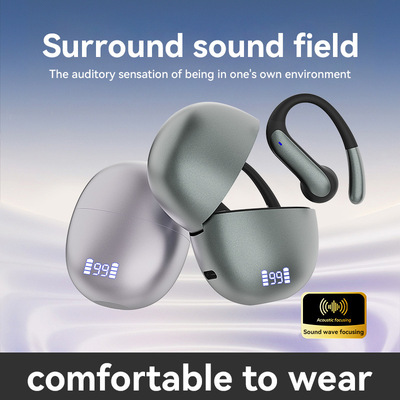 translator Bluetooth Earphones Tws Over-Ear Oval Shape