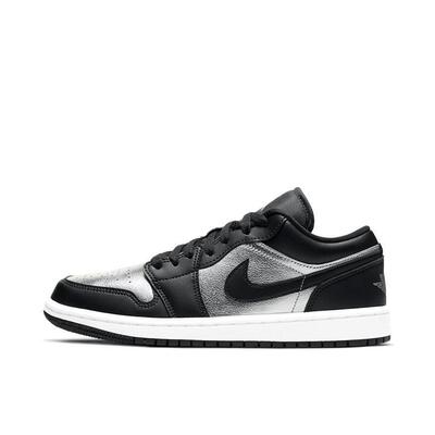 Jordan Air Jordan 1 low  silver toe  拼色休闲 低帮DA5551-001