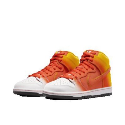 Nike Dunk SB 万圣节 高帮 板鞋 男女同款 黄橙白舟山ymy仓