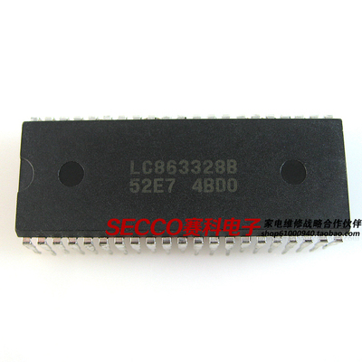 〖原装拆机〗电视机CPU芯片 LC863328B 52E7 彩电微处理器 IC集成