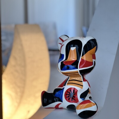 qeeboo限量泰迪熊摆件