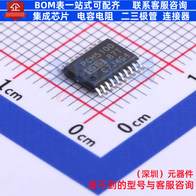 ADC/DAC芯片 PCM5100PWR TSSOP-20 TI/德州 电子元件配单全新原装