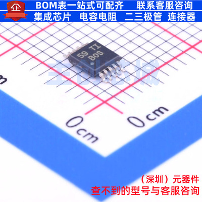 运算放大器 VCA822IDGST VSSOP-10 TI/德州 电子元件配单全新原装