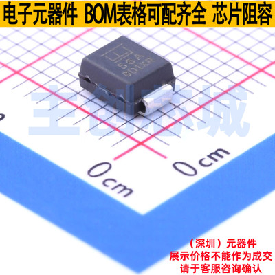 静电保护器(TVS/ESD) P6SMB56A DO-214AA Littelfuse/力特 元器件