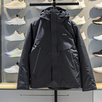 李宁正品男子三合一夹克外套