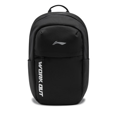 李宁正品2026新款健身系列男女时尚简约运动大容量双肩包ABSW163