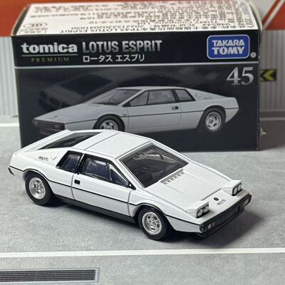 TOMY 多美卡PREMIUM黑盒TP45莲花Esprit经典跑车合金车模收藏玩具