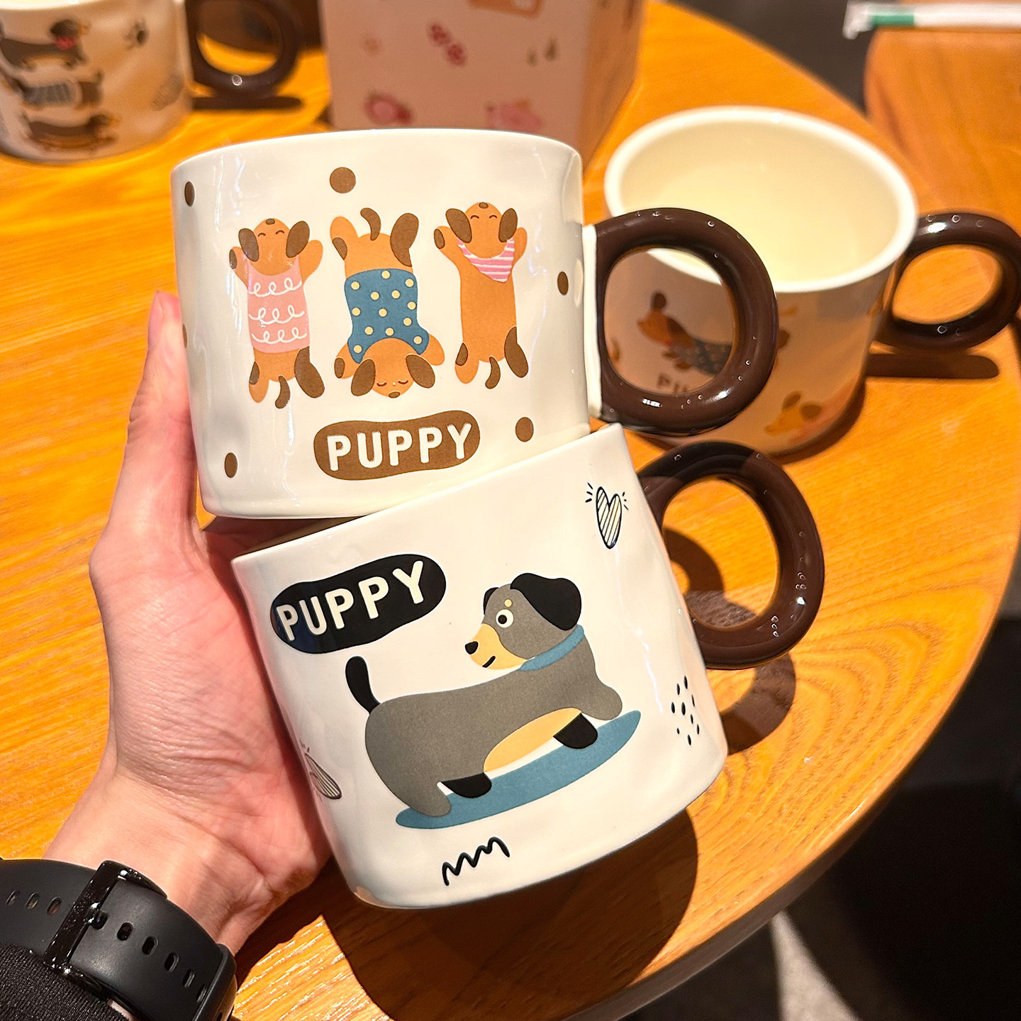 2026新款家用创意陶瓷马克杯早餐杯办公室高颜值咖啡杯水杯牛奶杯