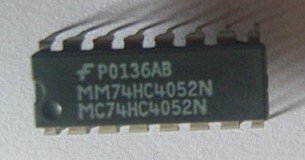 MM74HC4052N全新原装 芯片MM74HC4052 IC 集成电路 DIP
