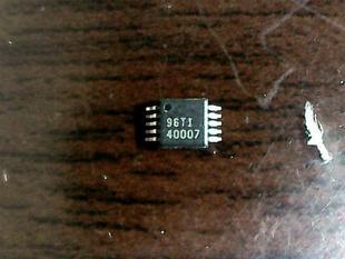 全新原装现货：TPS40007DGQR一个起售！