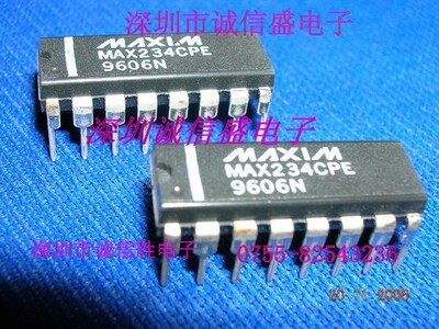 驱动器 接收器 MAX234CPE MAX DIP16进口全新 电子配件 芯片
