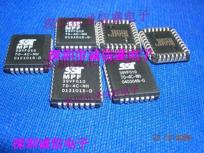 存储器芯片SST39VF010-70-4C-NH 1M SST PLCC32进口全新电子配件