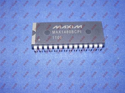 标准数据接口MAX1480BCPI MAX1480 DIP28 MAX进口原装集成 电 路