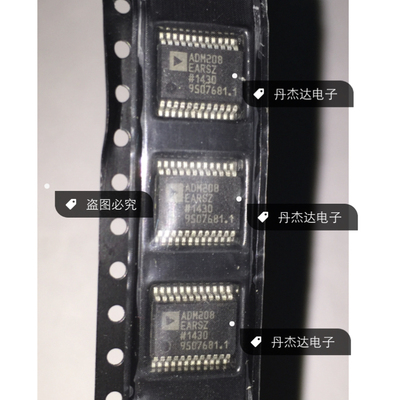 ADM208EARS 驱动器 接收器 收发器 接口芯片 ADM208 24SSOP
