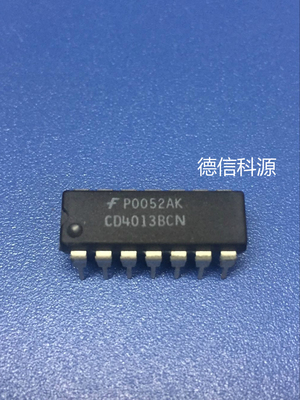 IC 集成电路CD4013BCN 全新原装CD4013BCN 直插芯片