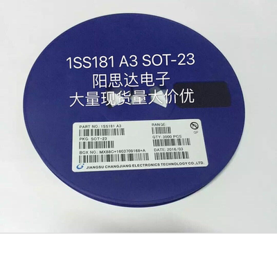 1SS181 SOT-23 丝印A3 全新贴片三极管一盘3000=90元现货优势秒发