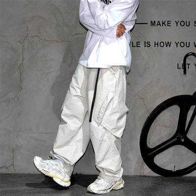 机能多口袋休闲裤潮牌大码工装裤