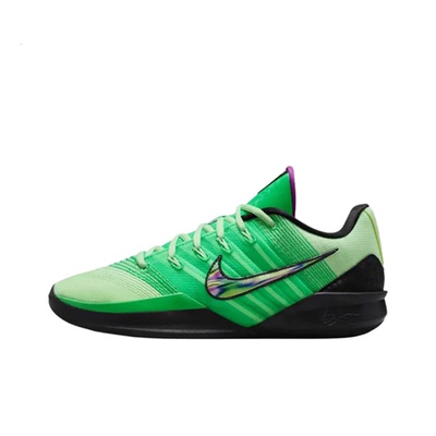 Nike亮绿色女款时尚篮球鞋