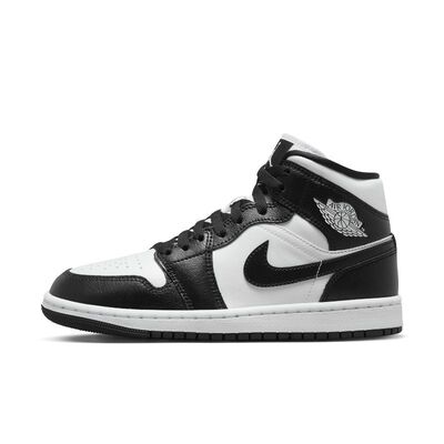 AJ1黑白色女款高帮复古篮球鞋