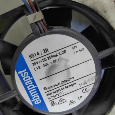 EBMPAPST8314/2H原装德国风机8032 24V变频器6W进口散热风扇