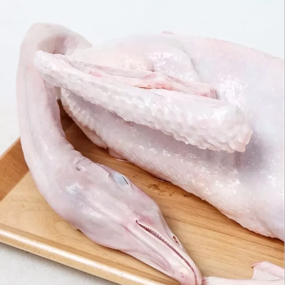 广州发货新鲜朗德鹅肉约7斤无掌翅一个用于烧鹅卤鹅玉米喂养