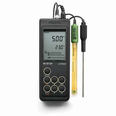 哈纳HI99131便携式防水型酸度pH 温度测定仪 防水PH计
