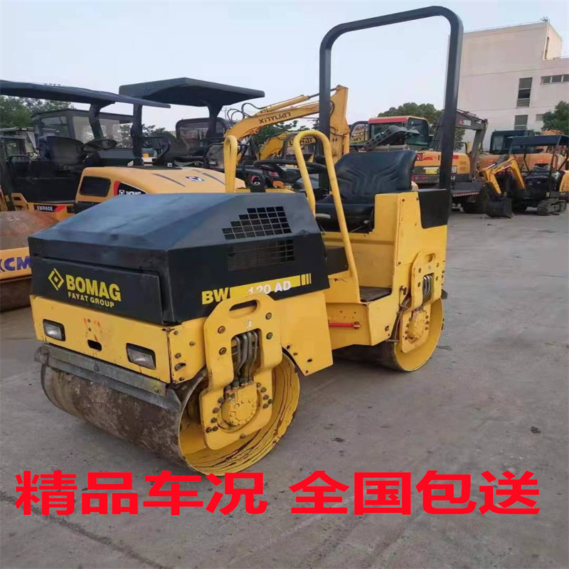 二手徐工洛阳临工柳工龙工3吨3.5吨4吨单双钢轮小压路机前钢后胶