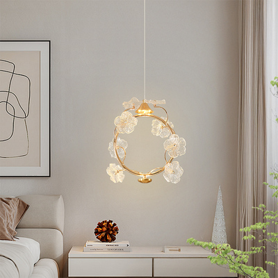 新款法式卧室床头过道高级感吊灯