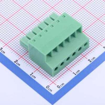 KF2EDGKC-3.81-6P 插拔式接线端子 3.81mm 1x6P 排数:1 每排P数:6