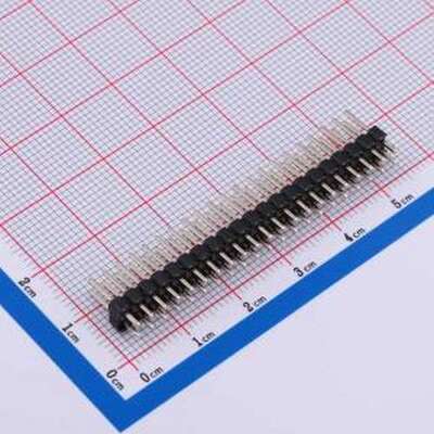 DS1021-2x21SF11-B 排针 2x21P 间距:2.54mm 直插 插件,P=2.54mm