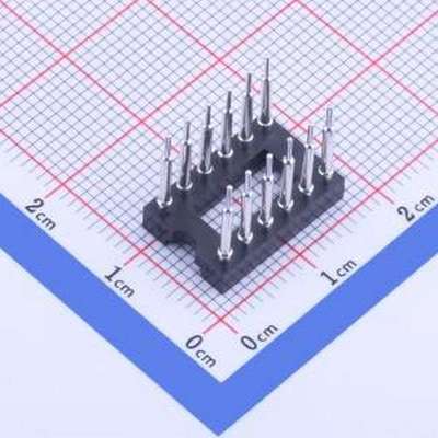 X5621FV-2x06-C762D1390 IC/晶体管插座 间距2.54mm P数:12P 圆孔