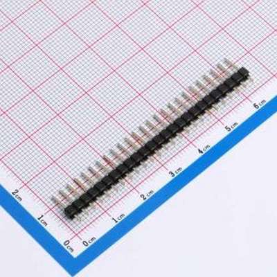 PZ254V-11-25P 排针 排针2.54mm间距 单排 1x26P 直插 方针 插件,