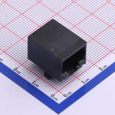 FRJAE448 以太网连接器(RJ45 RJ11) 弯插 不带LED 插件
